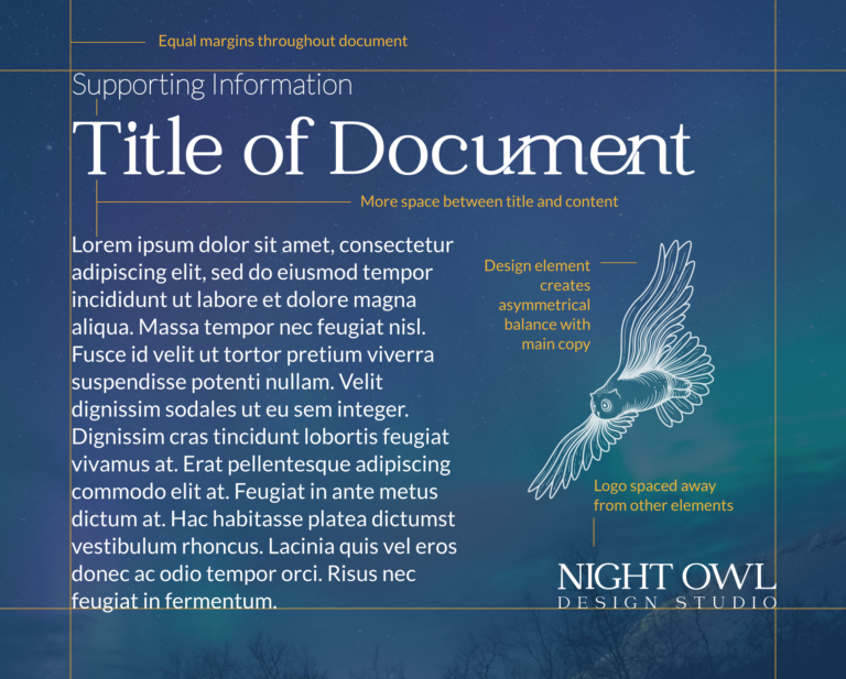 Graphic Design Basics: Spacing & Alignment